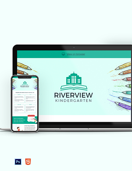 12 Kindergarten Newsletter Templates Free Samples Examples Formats 