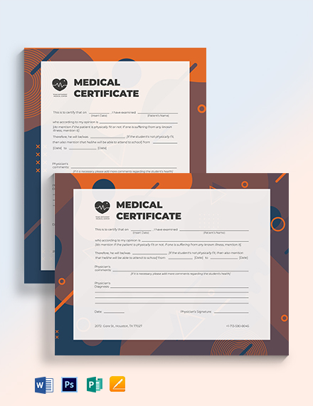 22+ Medical Certificate Templates for Sick Leave - PDF, Docs, Word