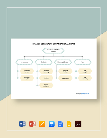 Small Fire Department Organizational Chart Template - PDF | Word ...