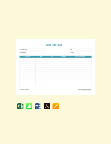 FREE Daily Safety Report Template - PDF | Word (DOC) | Apple (MAC ...