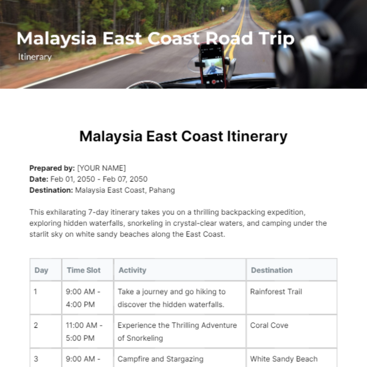 Page 132 Free Templates & Examples - Edit Online & Download | Template.net