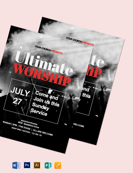 Free Passion Worship Conference Flyer Template - Google Docs ...