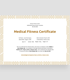 Free Medical Certificate for Sick Leave Template in PSD, MS Word ...