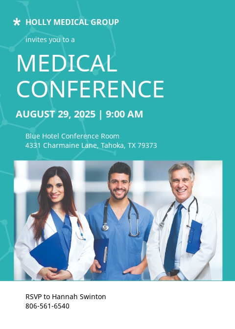 Professional Conference Invitation