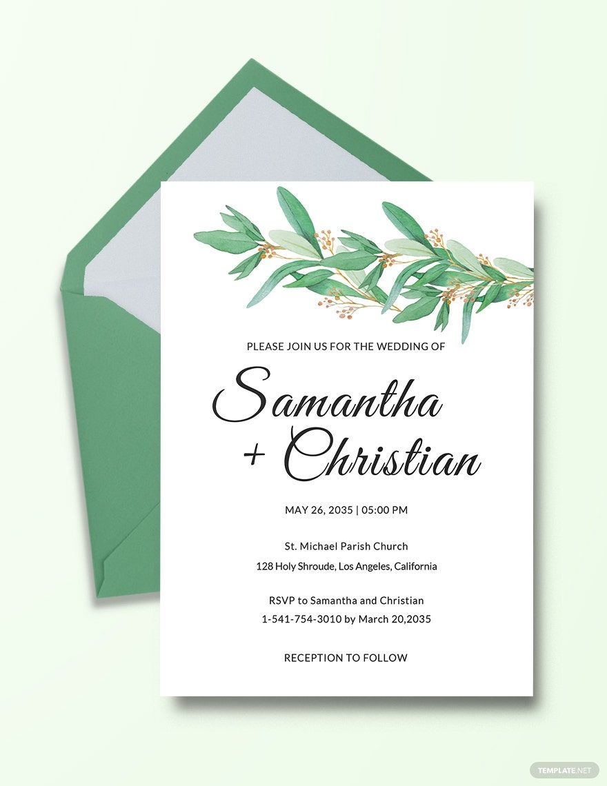 Rsvp Word Templates Design Free Download Template
