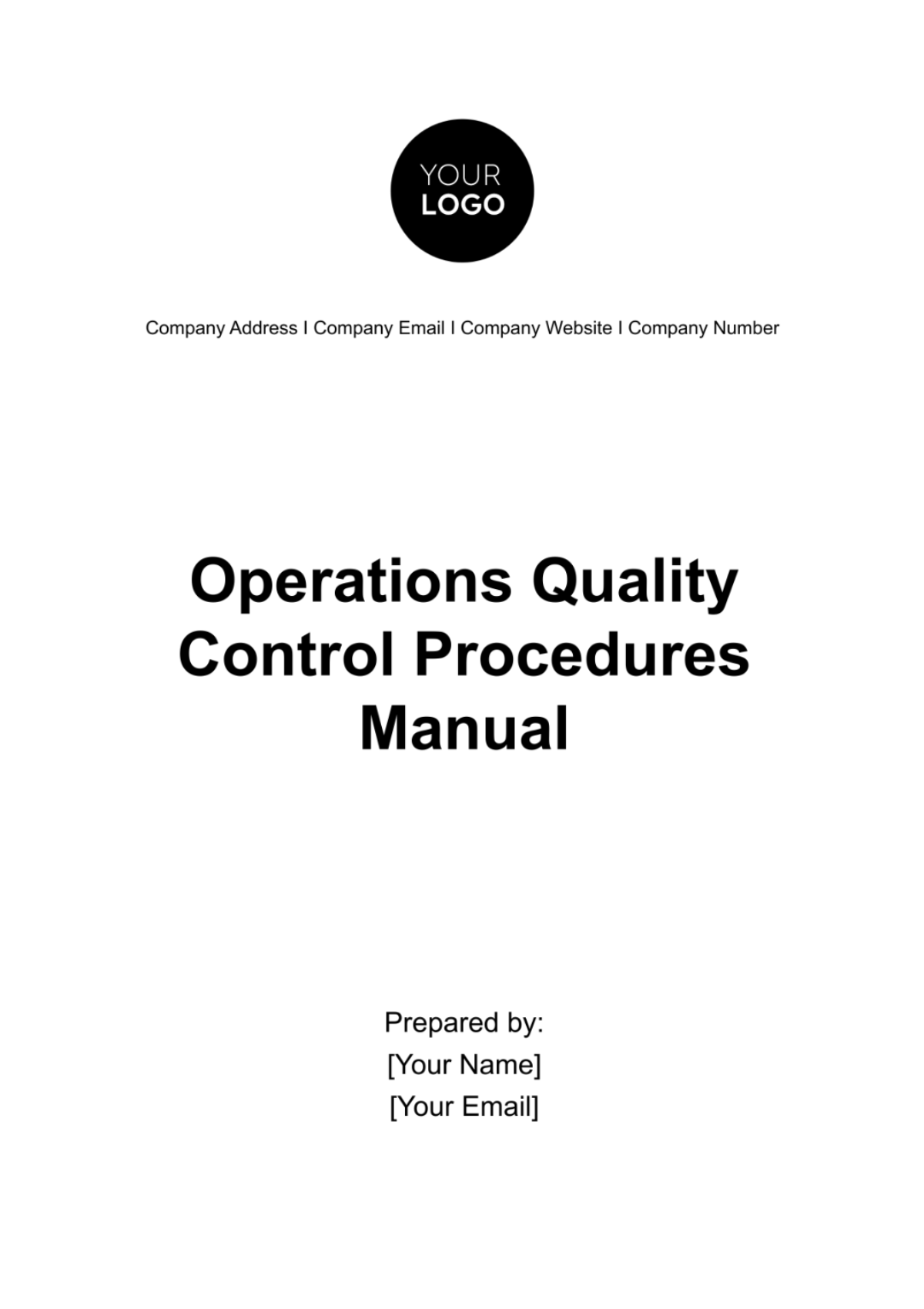 FREE Operations Templates Download In Word Google Docs Excel PDF