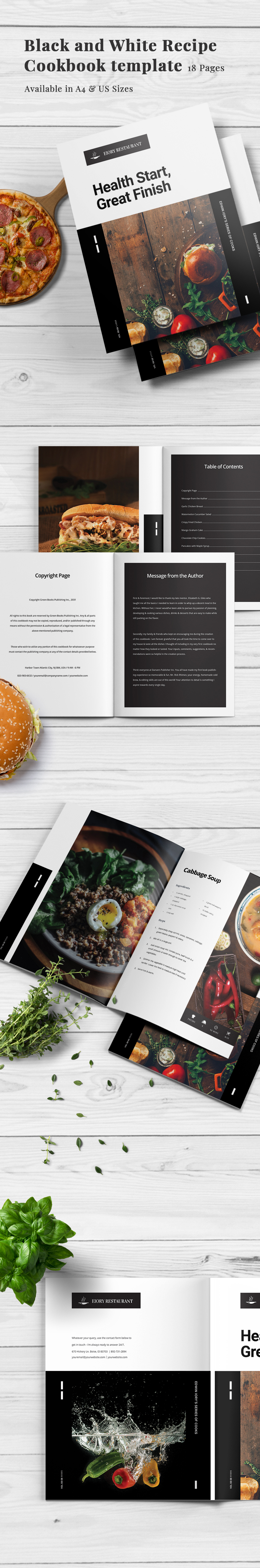 Creative Family Cookbook Template - InDesign, Word, PDF | Template.net
