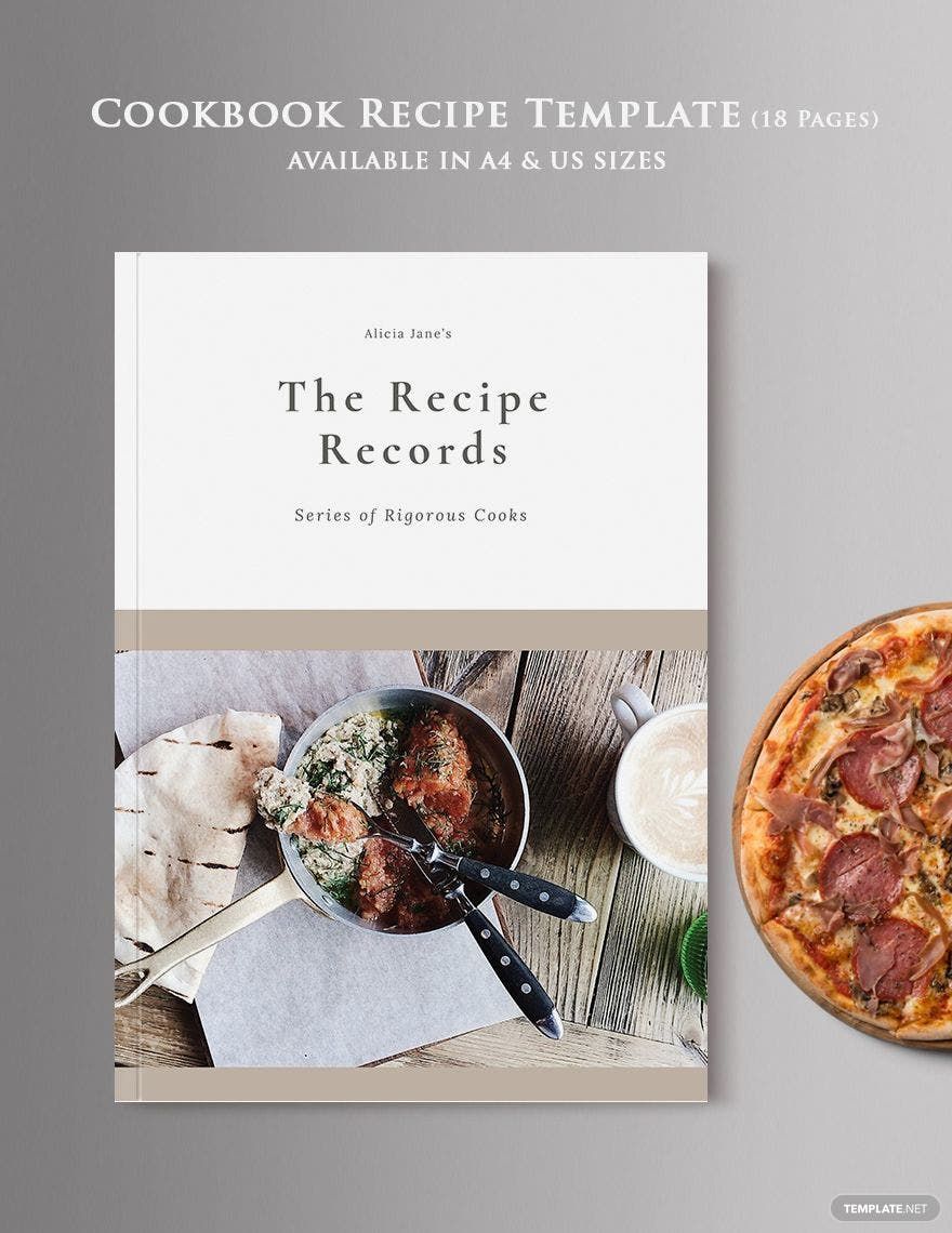 Cookbook Recipe Template Download In Word Apple Pages Publisher 