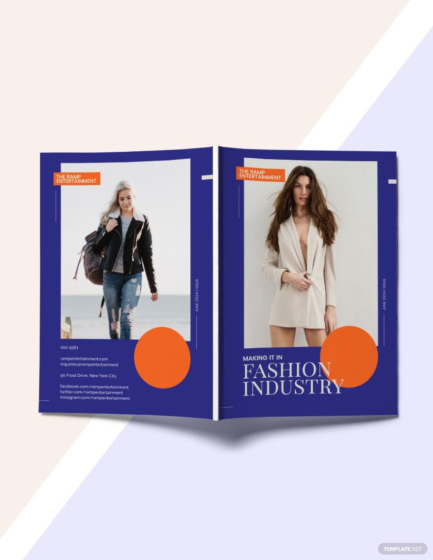 Fashion Magazine Template - InDesign, PSD | Template.net