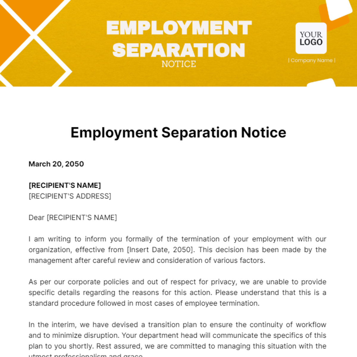 FREE Notice Templates & Examples - Edit Online & Download