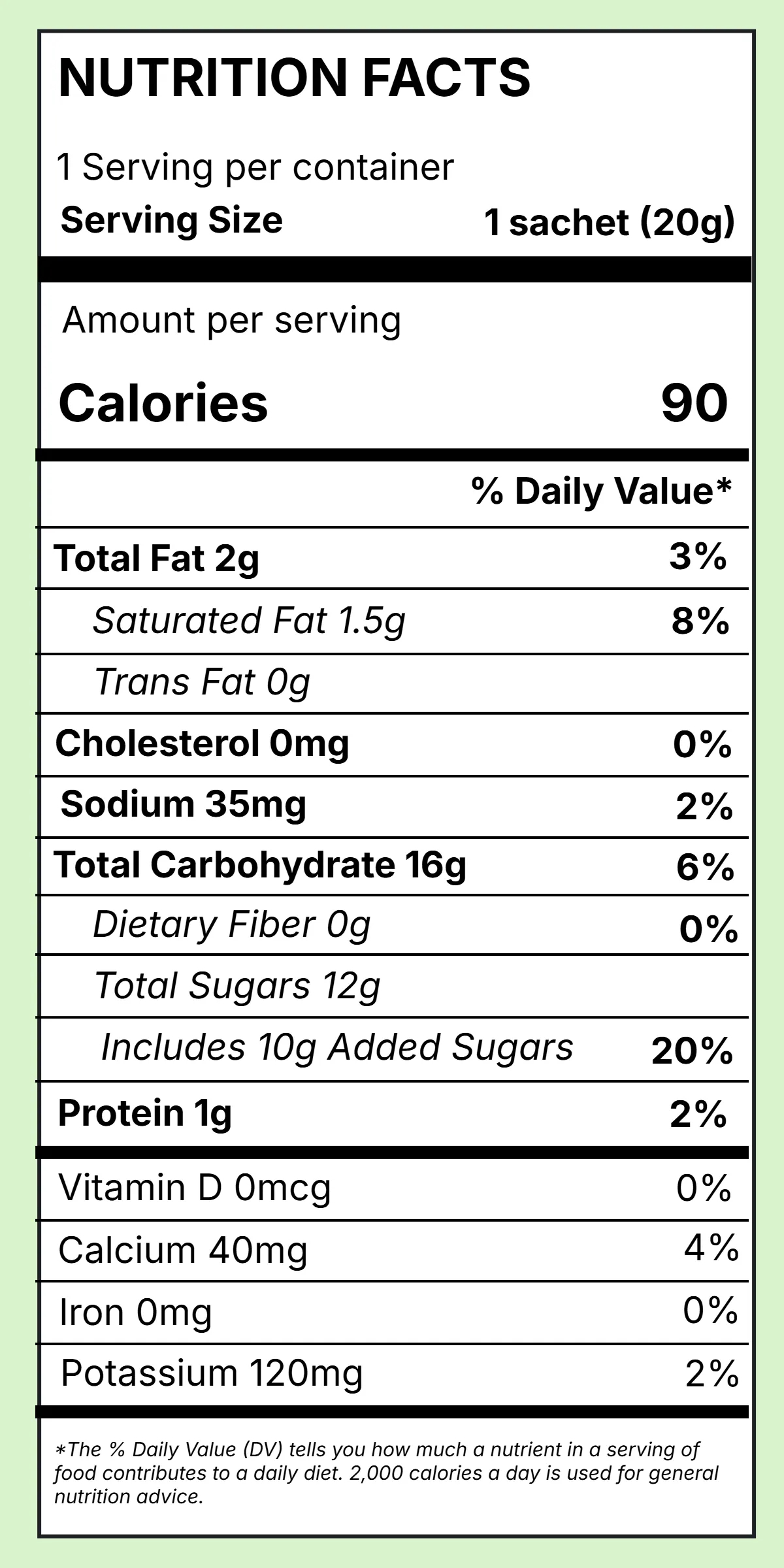 Free New Nutrition Facts Label Template To Edit Online Free New Nutrition Facts Label Template To Edit Online