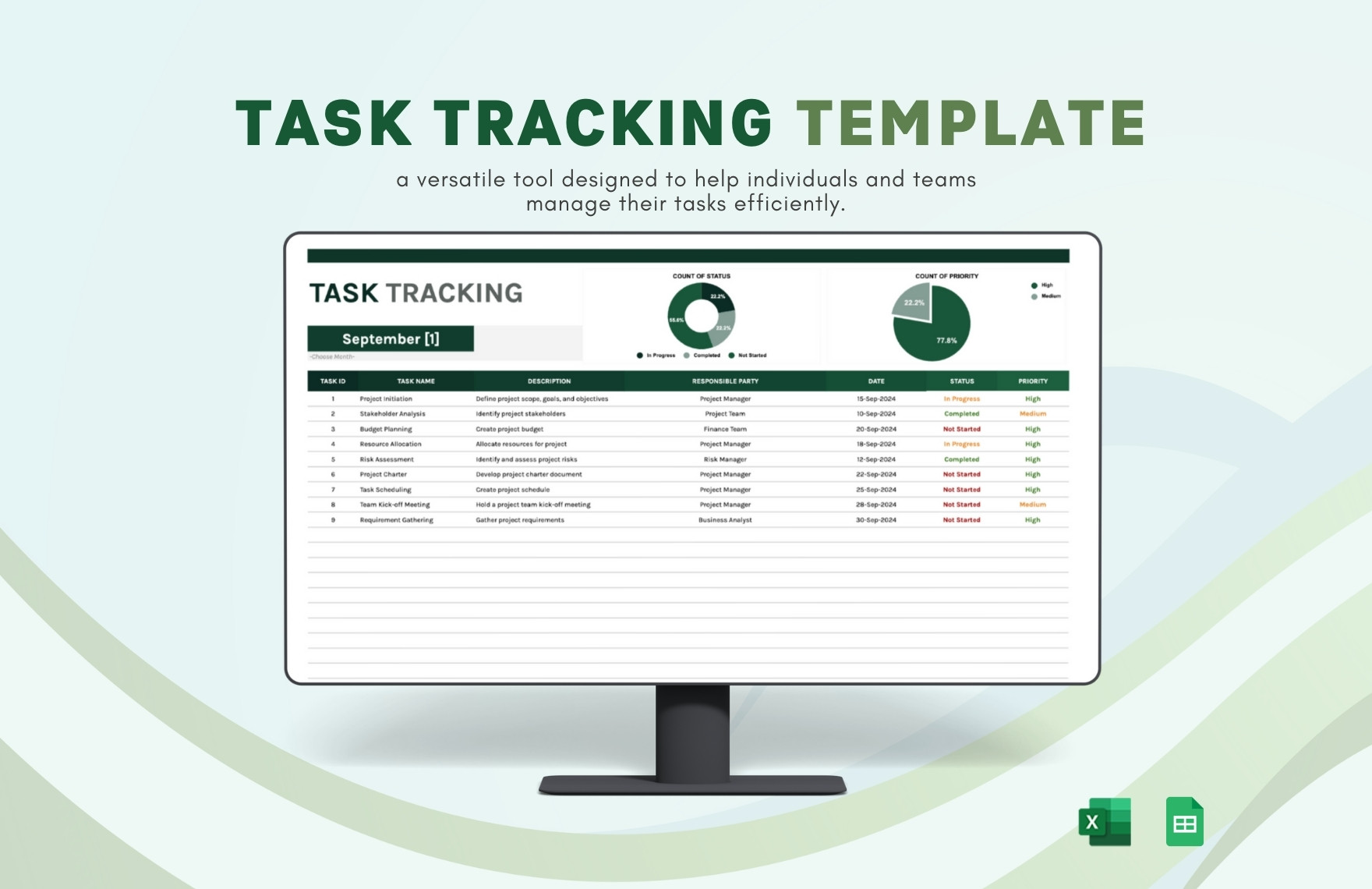 Free Project Tracker Templates Editable And Printable