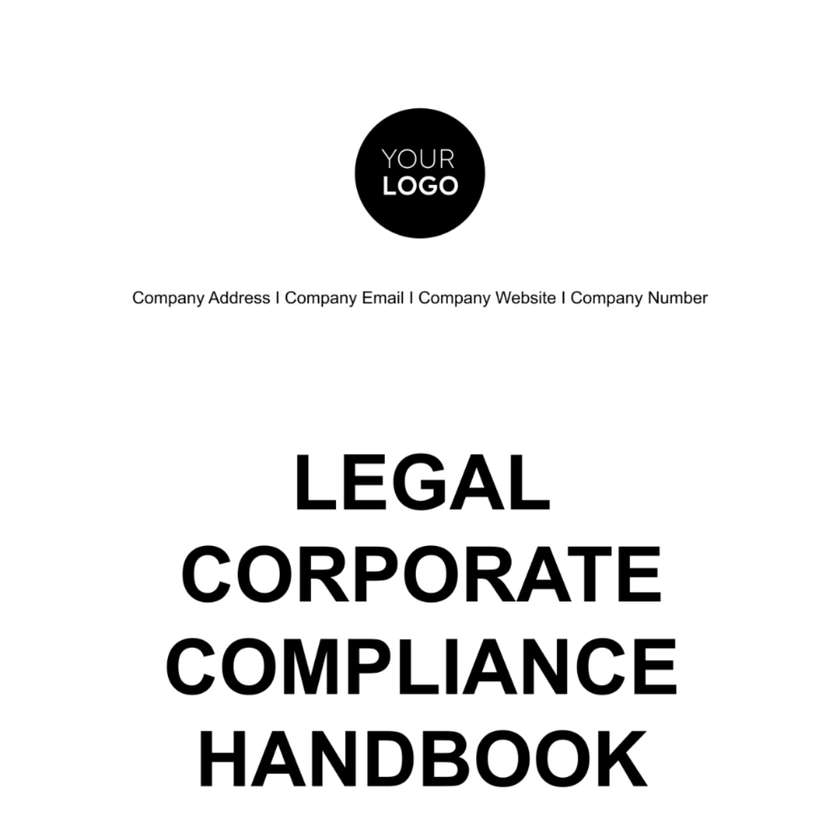 Legal Corporate Compliance Handbook Template - Edit Online & Download ... Legal Corporate Compliance Handbook Template - Edit Online & Download ...