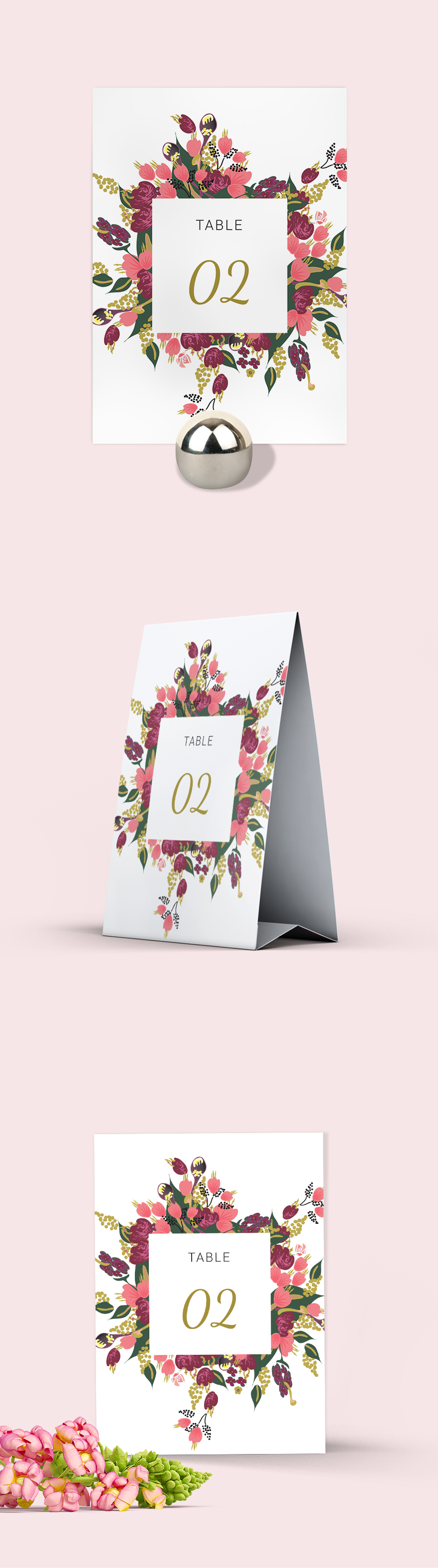 Printable Wedding Table Card Template - Google Docs, Illustrator, Word ...