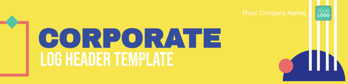 Corporate Log Header Template - Edit Online & Download Example ...