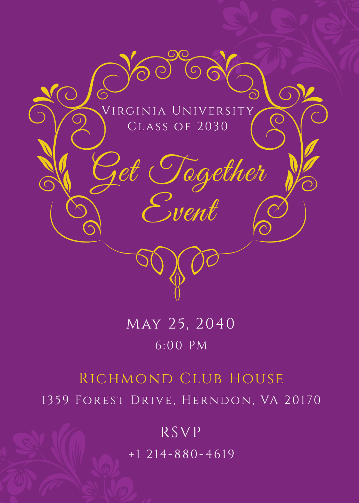 FREE Get Together Invitation Templates Examples Edit Online