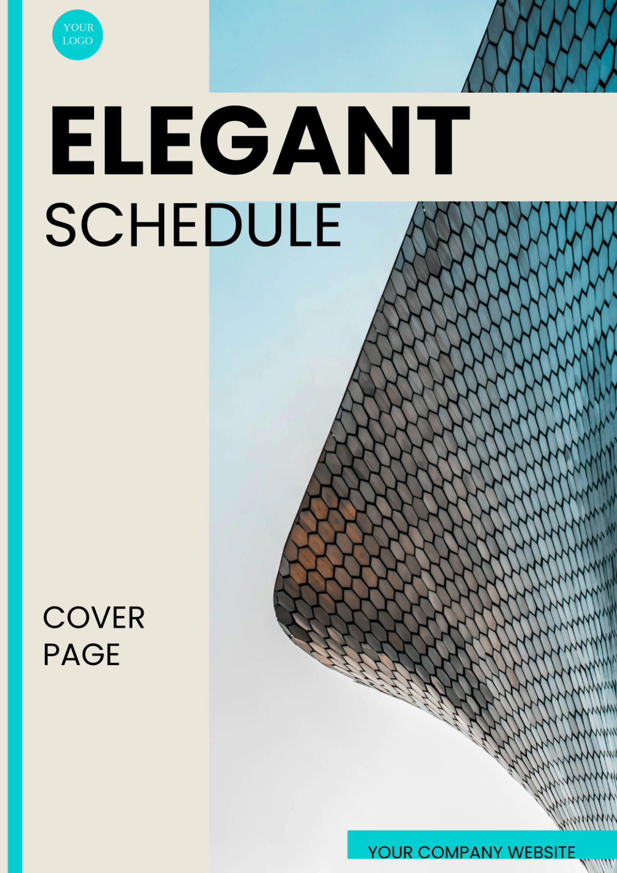 Corporate Cover Page Design Template - Edit Online & Download Example ...