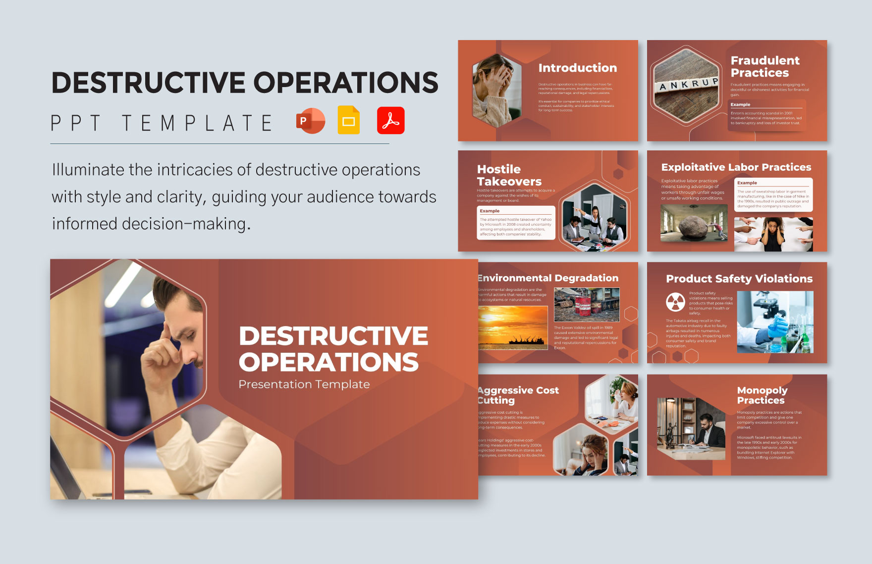 Operations Research in Healthcare PPT Template in Portable Documents ...