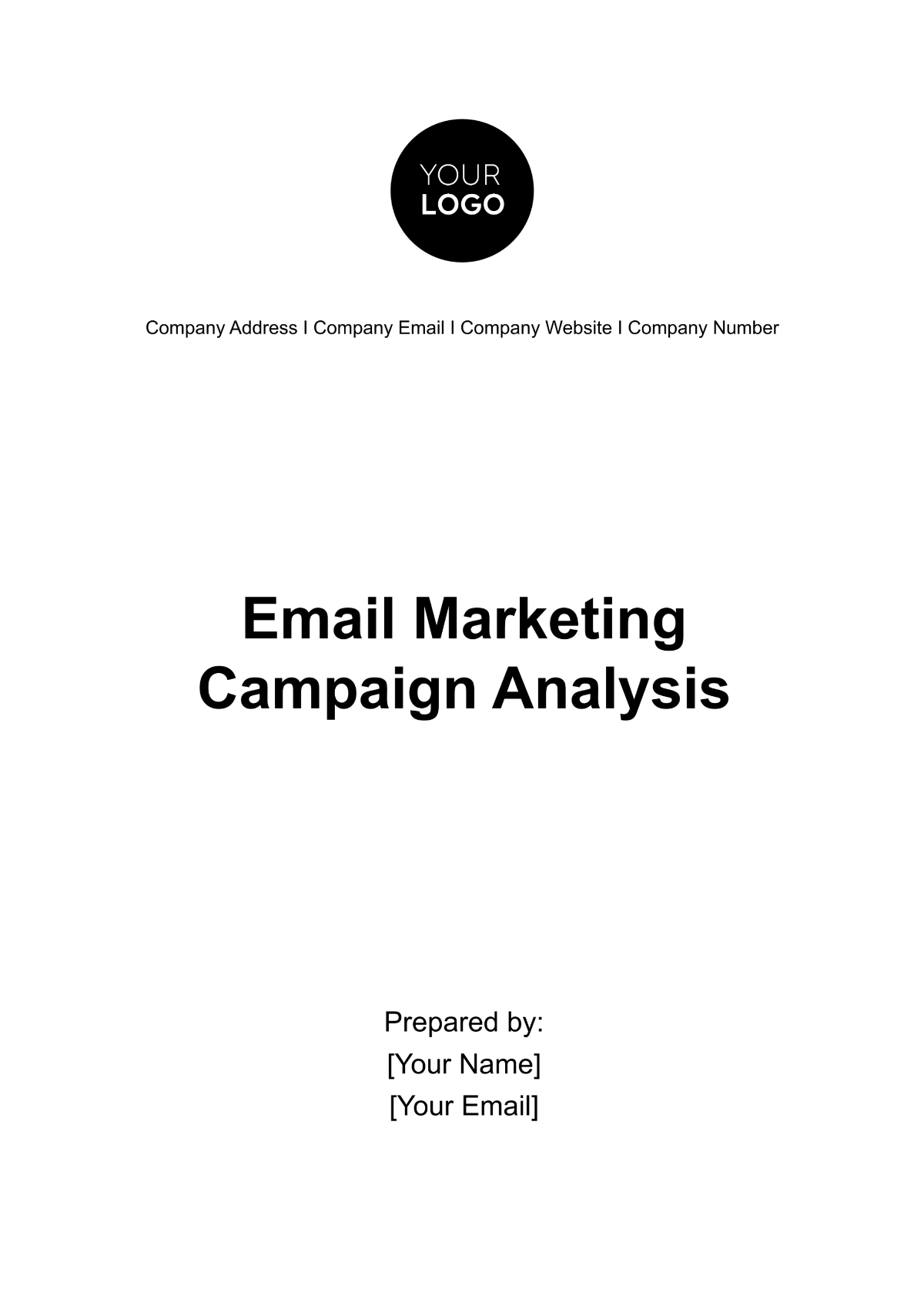 Email Marketing Campaign Analysis Template - Edit Online & Download ...