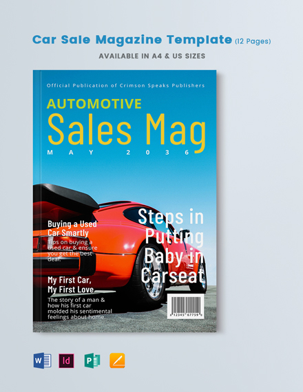Small Business Monthly Magazine Template