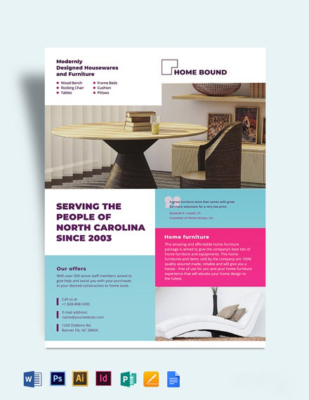 Interior Decor Flyer Template - Download in Word, Google Docs ...