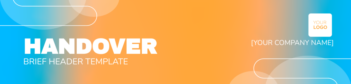 Handover Brief Header Template - Edit Online & Download Example ...