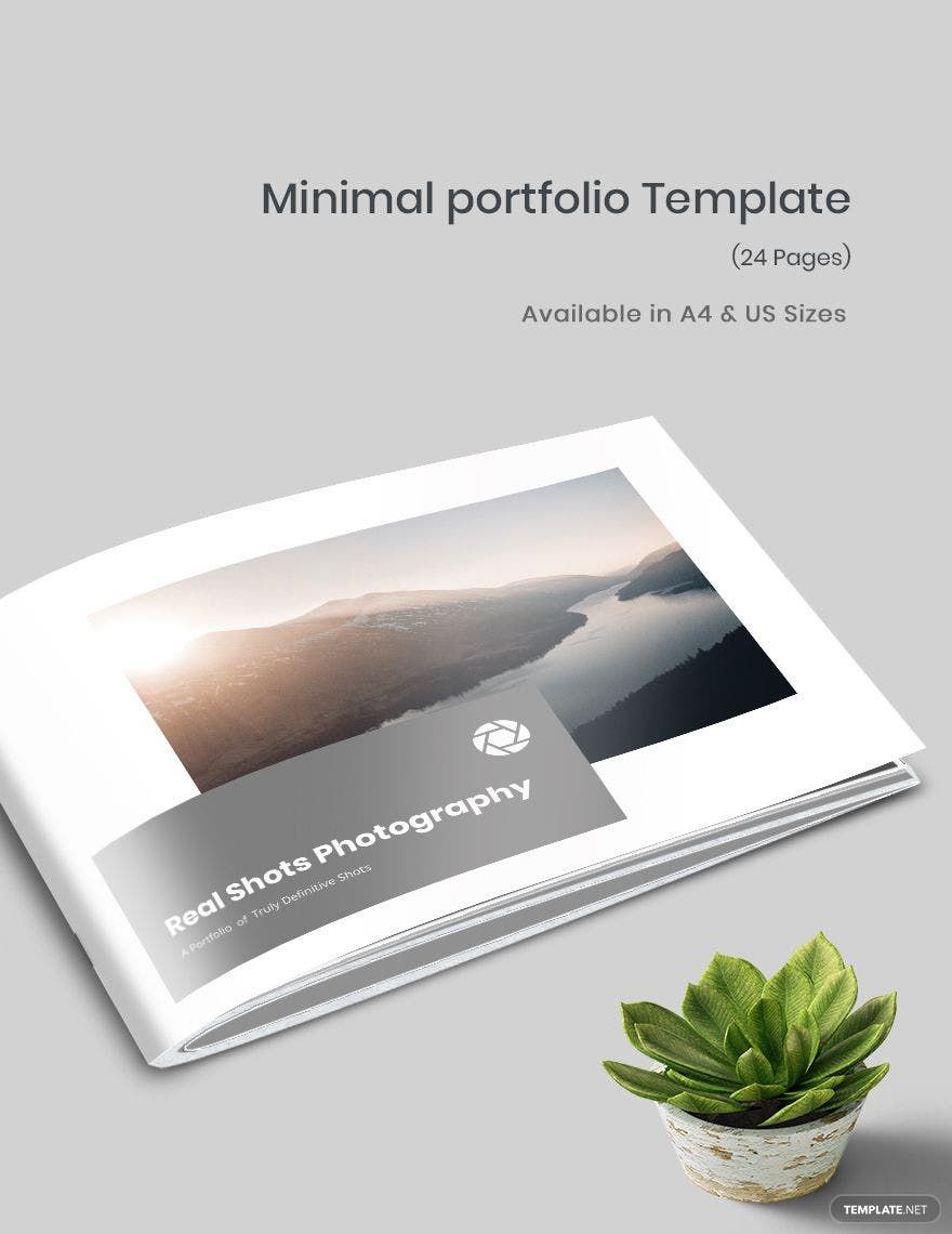 Minimal Portfolio Template Download In Word Apple Pages Publisher 