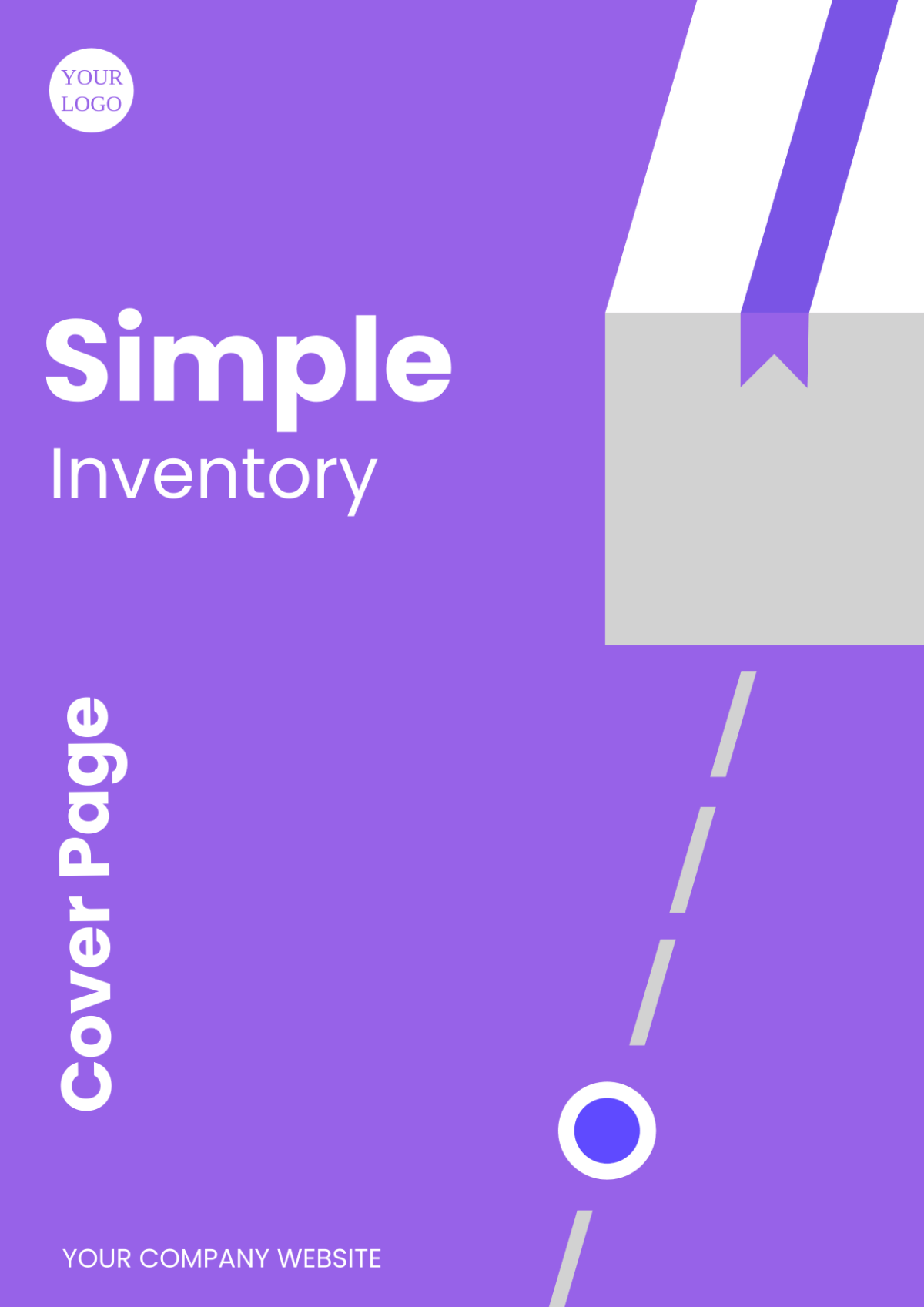 Simple Inventory Cover Page Template - Edit Online & Download Example ...