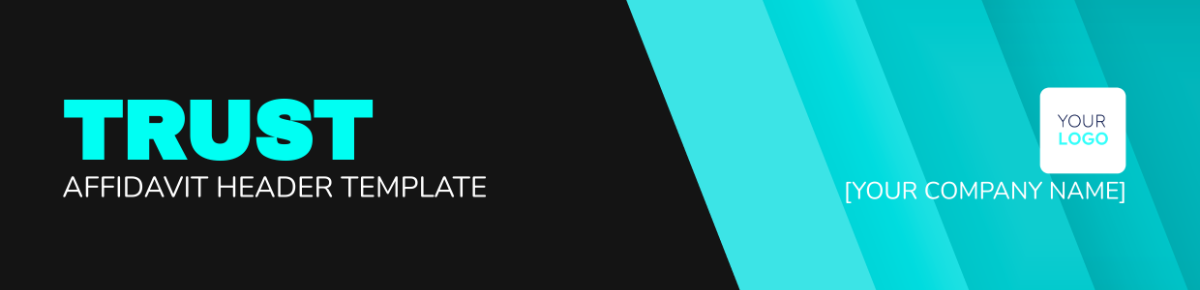 Affidavit of Trust Header Template - Edit Online & Download Example ...