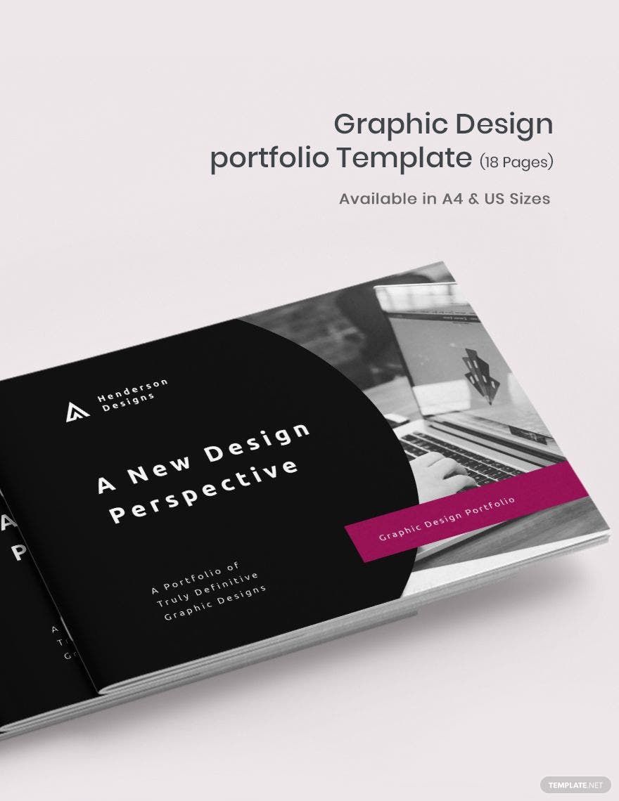 Graphic Design Portfolio Template Download In Word Apple Pages Publisher InDesign 