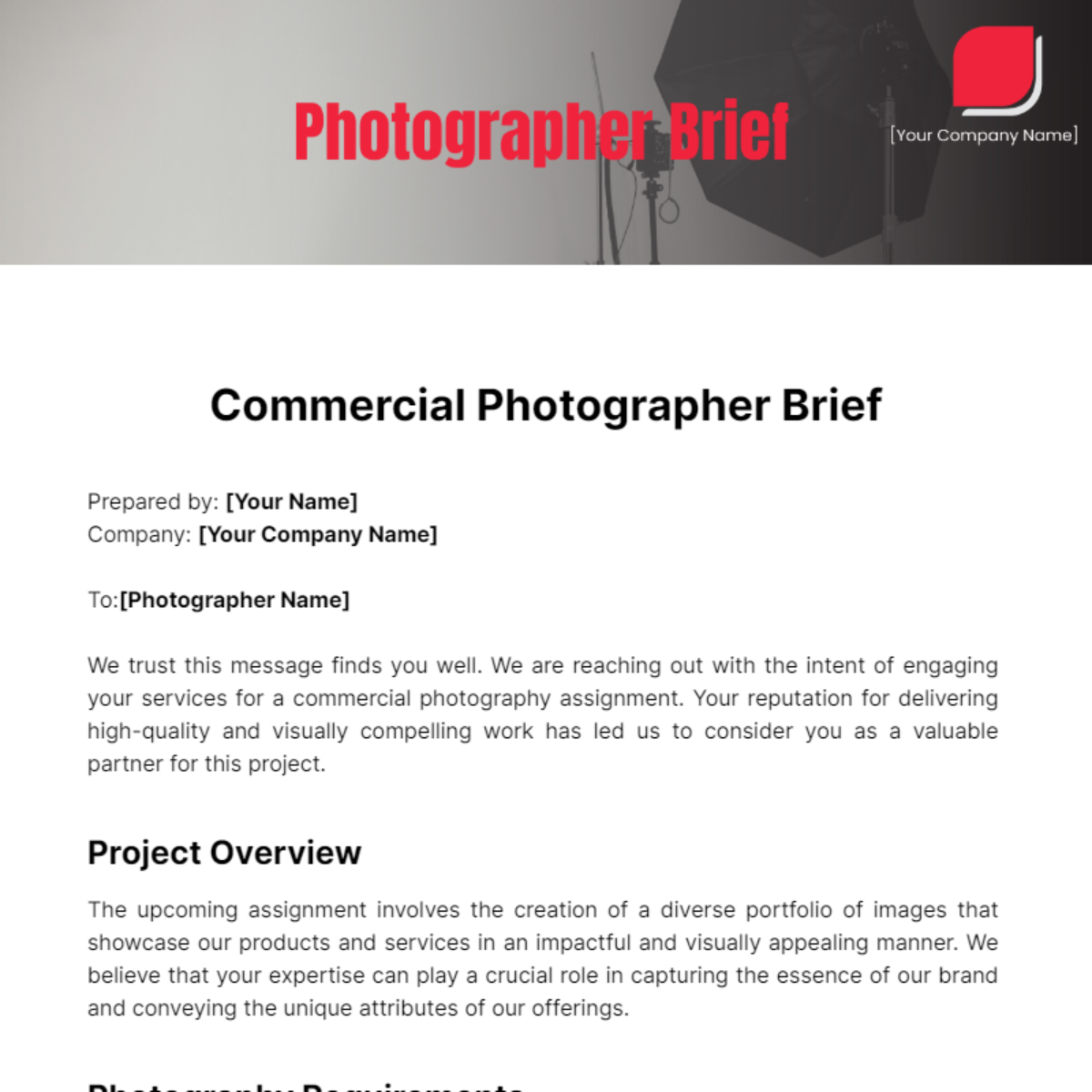 Daily Brief Template - Edit Online & Download Example | Template.net