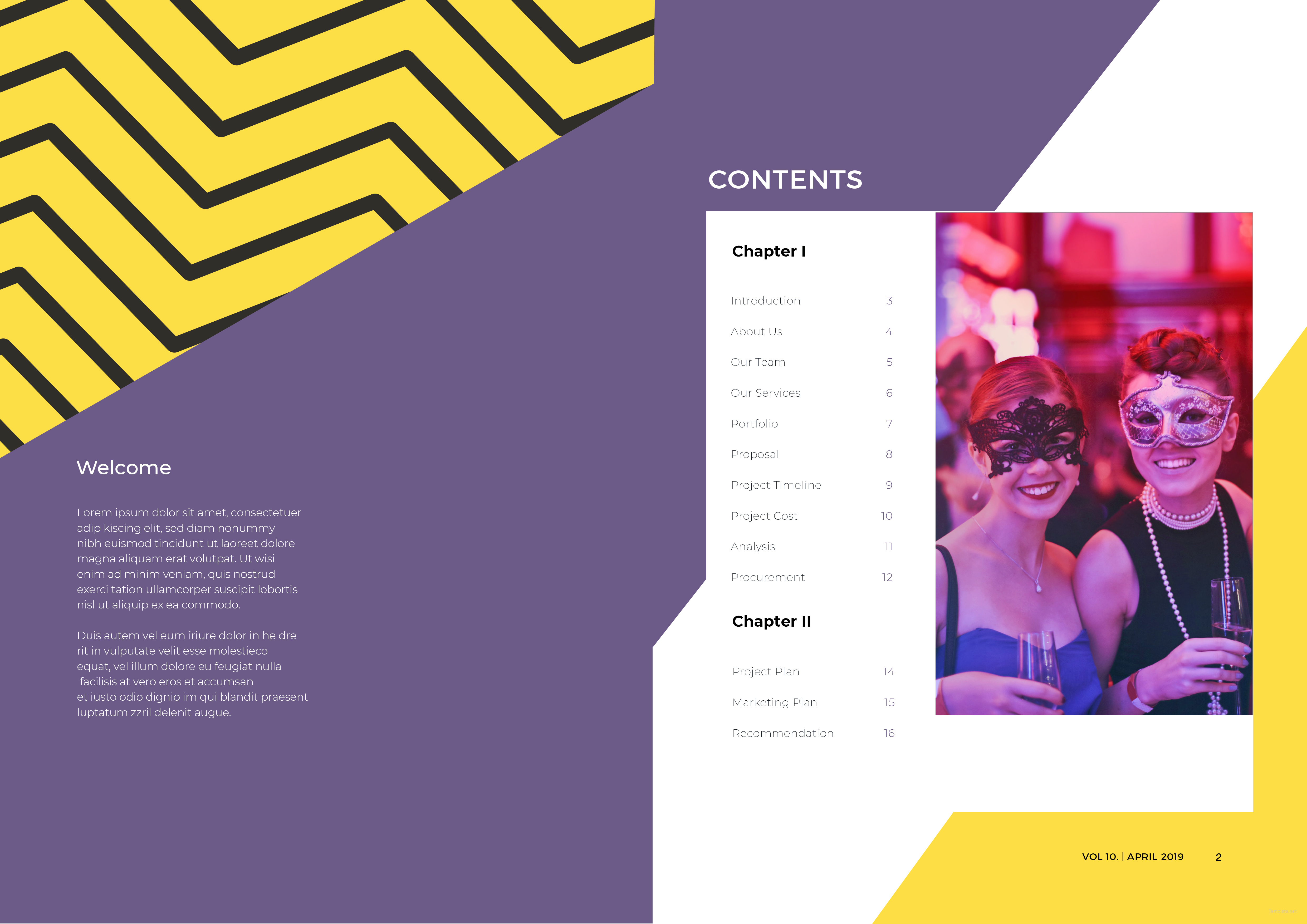 Event Proposal Template in Adobe Photoshop, InDesign, Microsoft Word ...