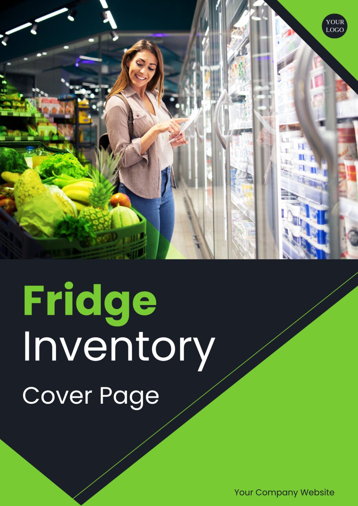 Fridge Inventory Cover Page Template - Edit Online & Download Example ...