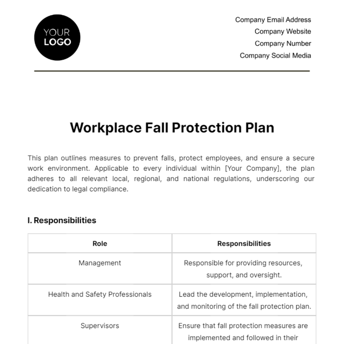 Workplace Waste Management Plan Template - Edit Online & Download ...