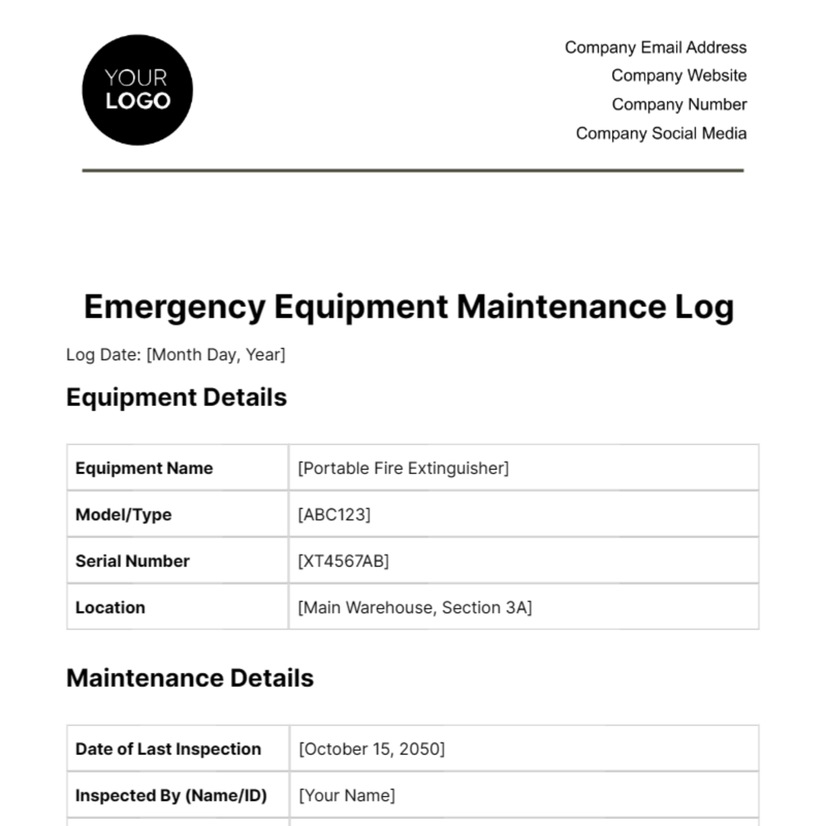 Emergency Response Agreement Template - Edit Online & Download Example ...