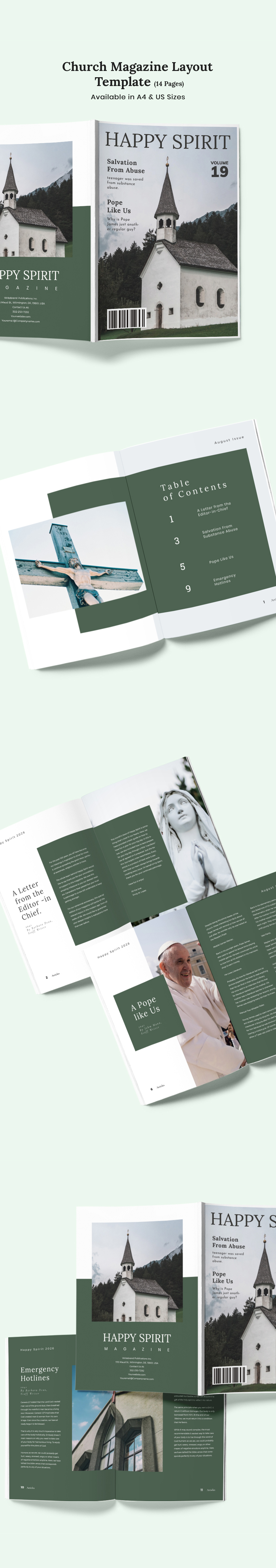 Architecture Magazine Template - Illustrator, InDesign, PSD | Template.net