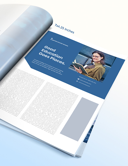 Annual Magazine Ads Template - InDesign, PSD | Template.net