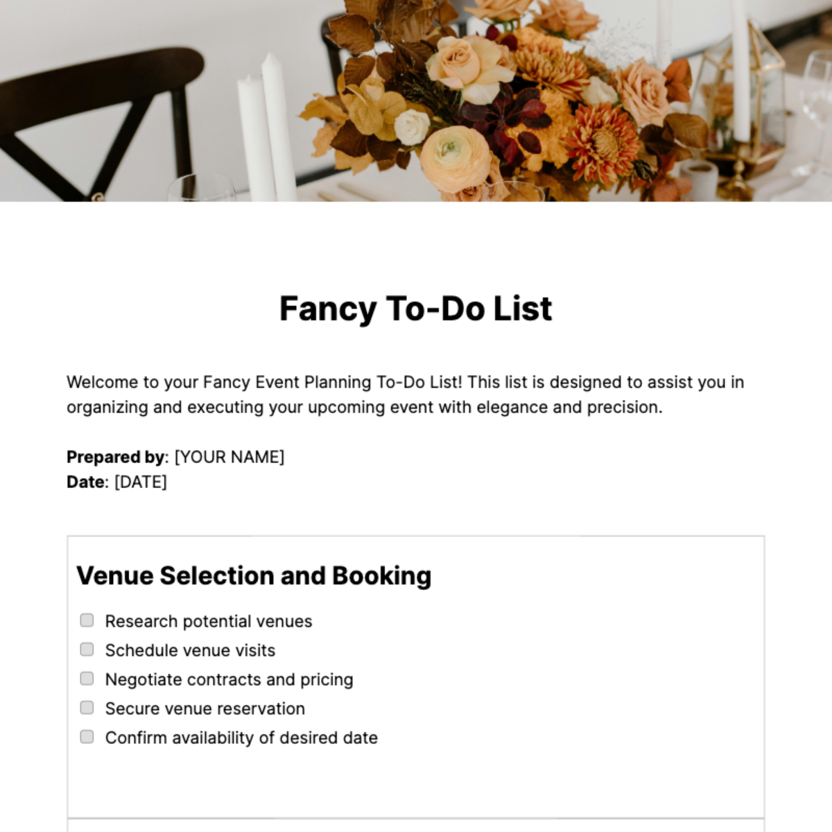 Quarterly To Do List Template - Edit Online & Download Example | Template.net