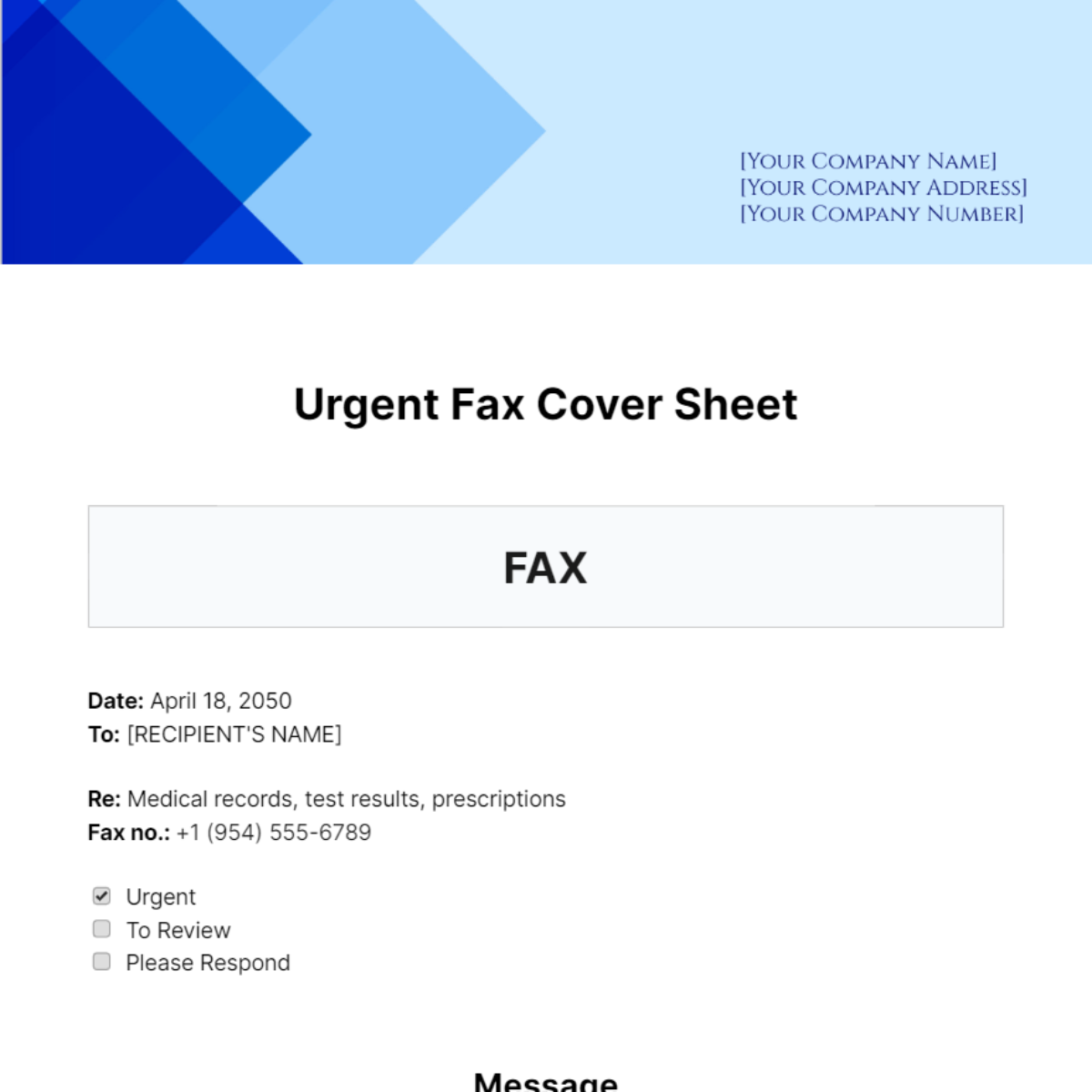 Sales Promotion Fax Sheet Template - Edit Online & Download Example ...