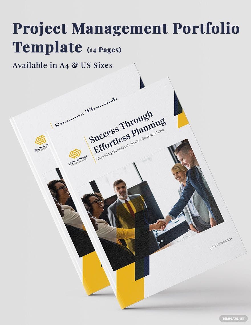 Project Management Portfolio Template In Publisher Pages Word Project Management Portfolio Template In Publisher Pages Word