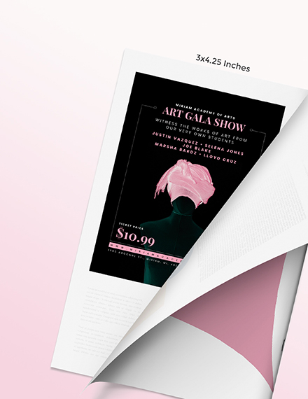 Art School Magazine Ads Template - InDesign, PSD | Template.net