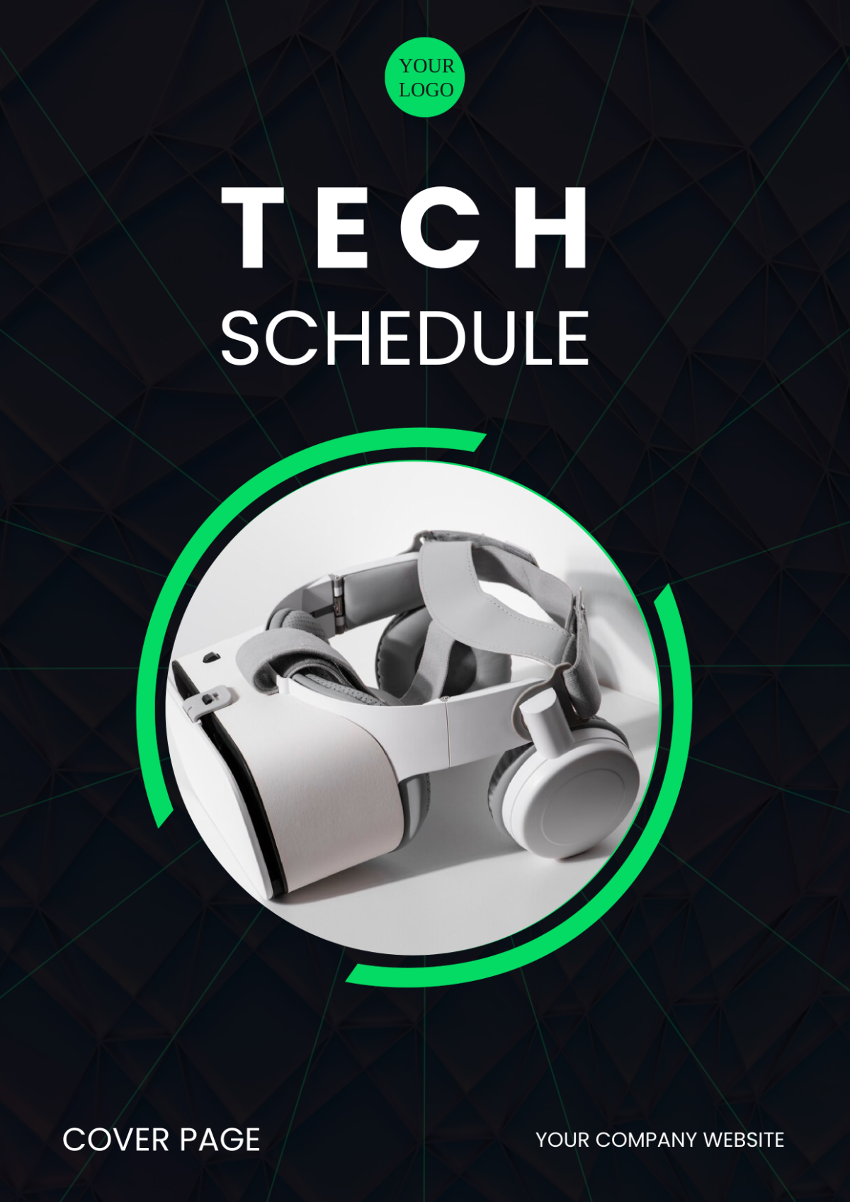 Tech Schedule Cover Page Template - Edit Online & Download Example ...