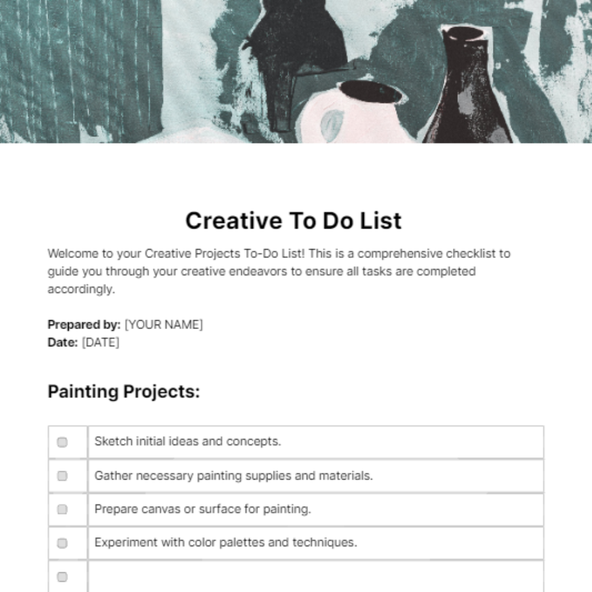Anime To Do List Template - Edit Online & Download Example | Template.net