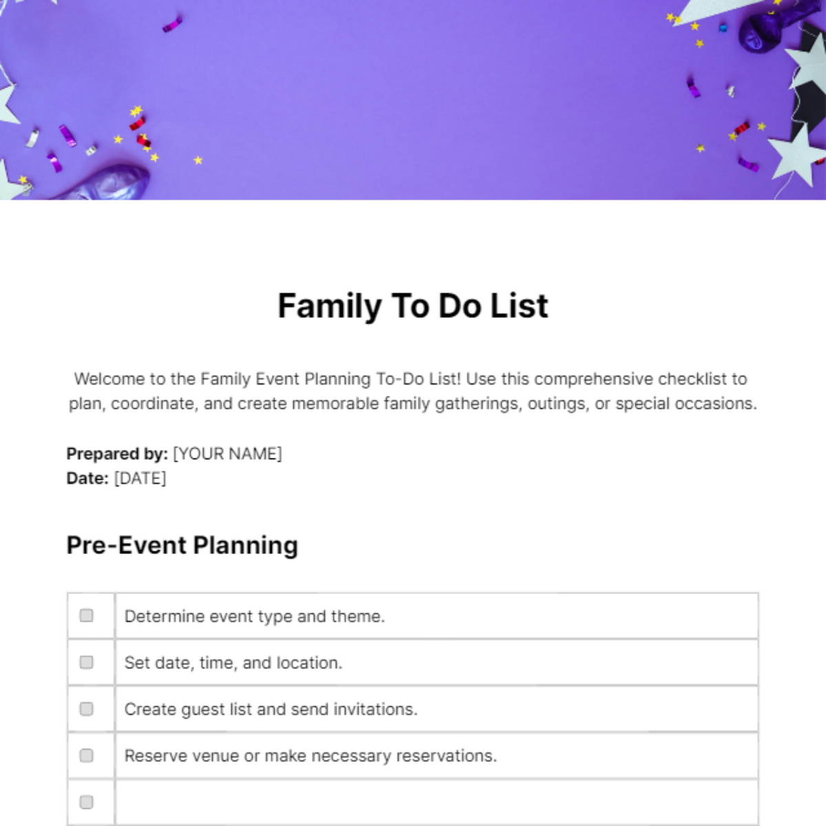 Homework To Do List Template - Edit Online & Download Example ...