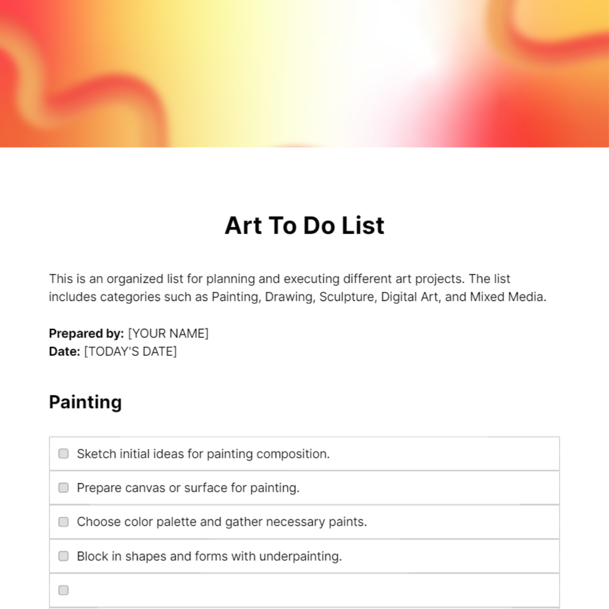 Homework To Do List Template - Edit Online & Download Example ...