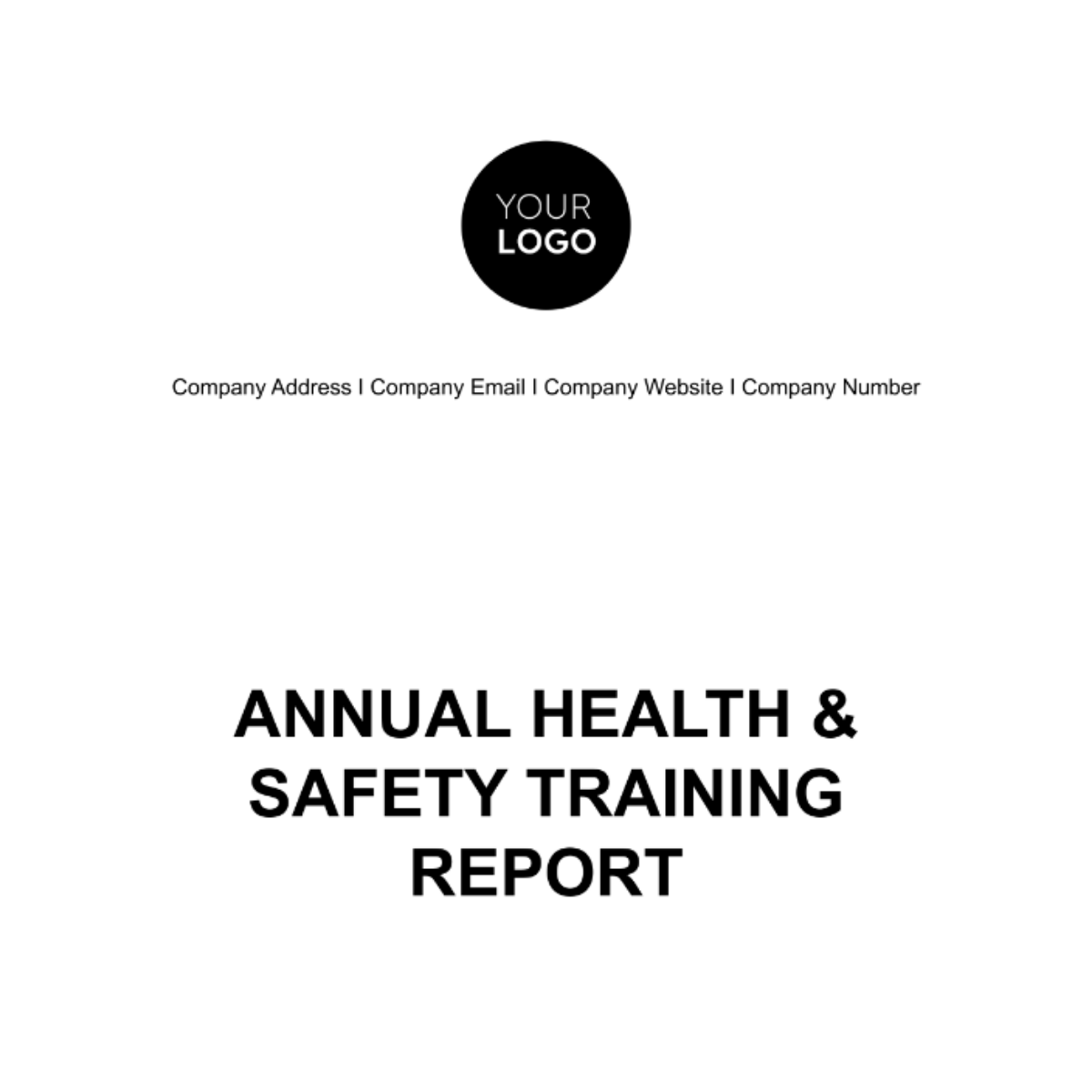 Annual Health & Safety Training Report Template - Edit Online ...