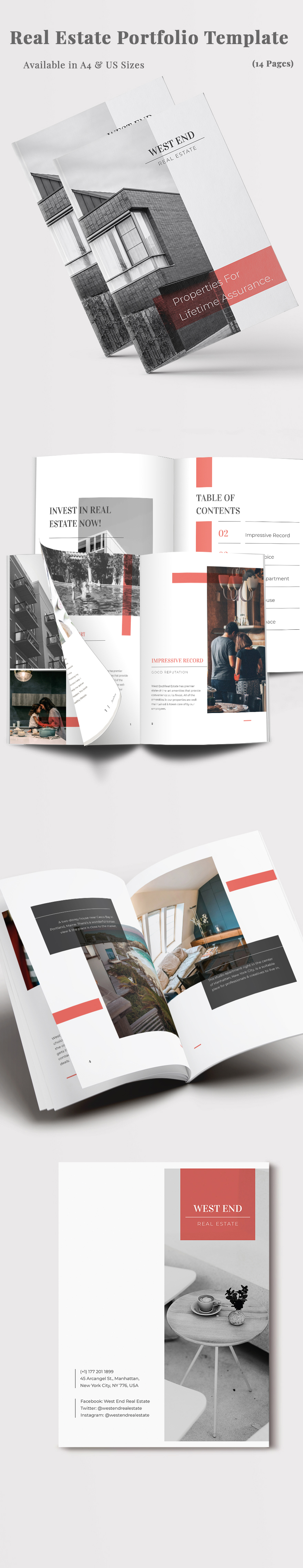 Real Estate Property Flyer Template - Illustrator, Word, Apple Pages ...