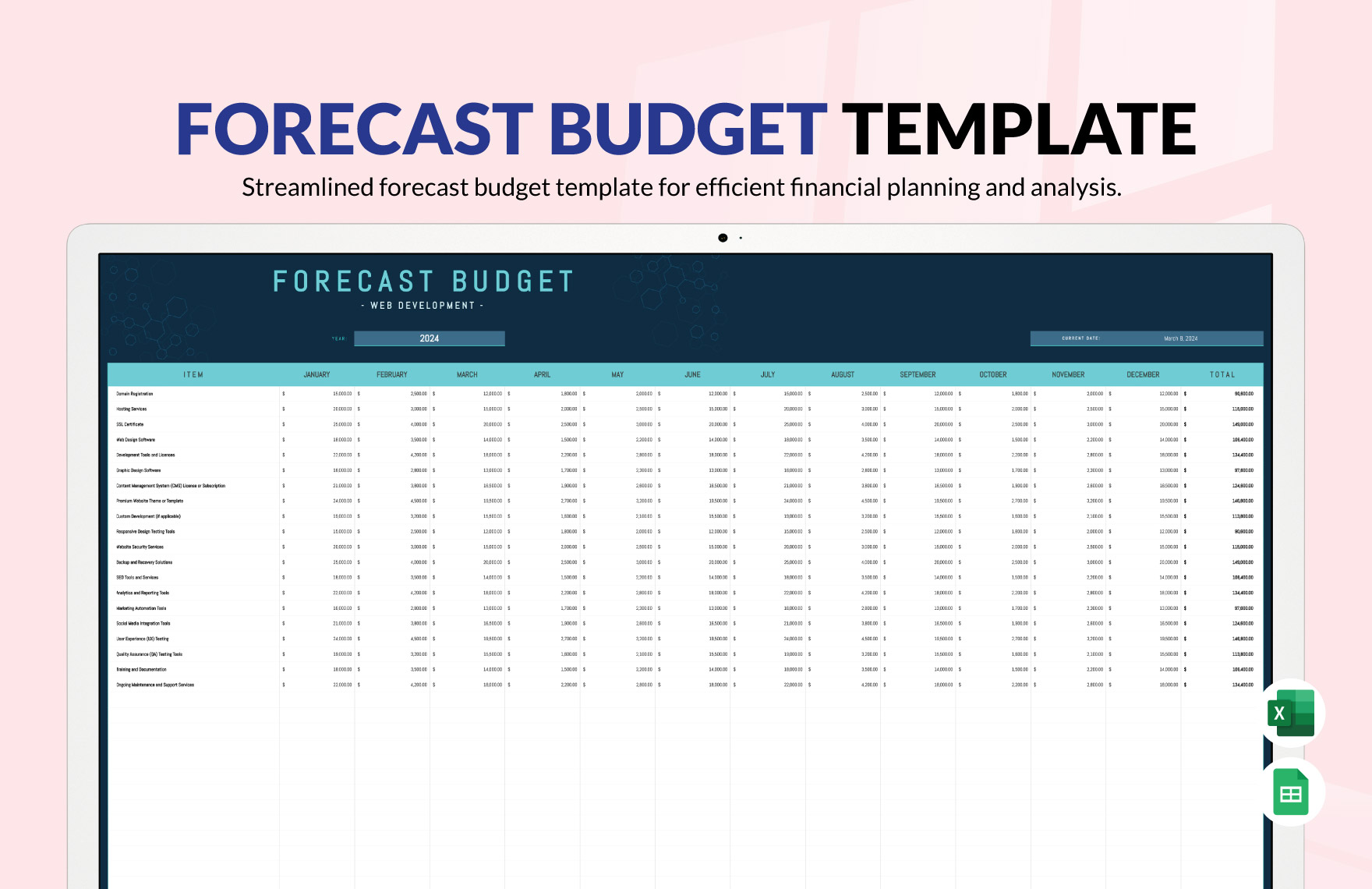 Free Budget Sheet Templates Editable And Printable Free Budget Sheet Templates Editable And Printable