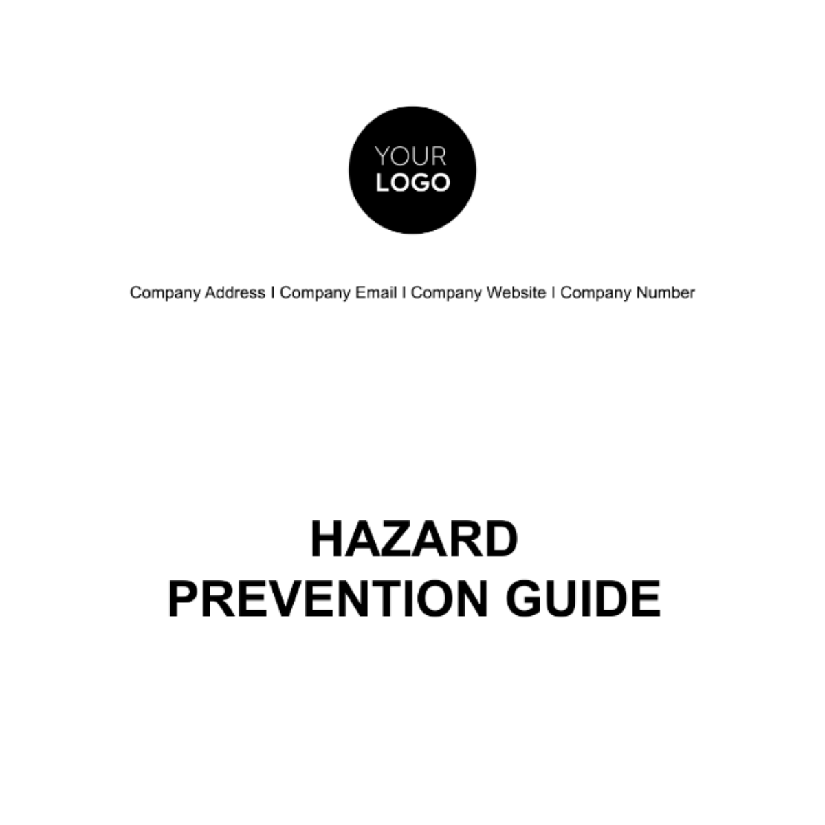 Hazard Prevention Guide Template - Edit Online & Download Example ...