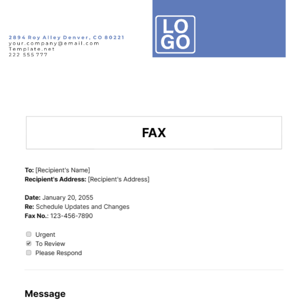Policy Update Fax Sheet Template - Edit Online & Download Example ...